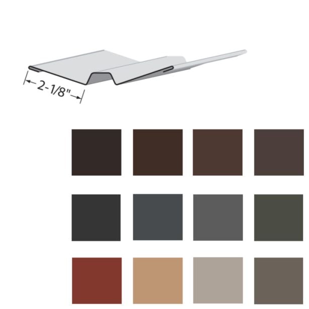 EDCO 1734 Valley Cap Solid 10' 5/carton