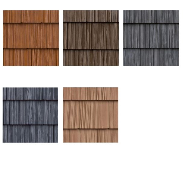 Foundry Split Shake Siding Weathered 7" Exposure 34/carton