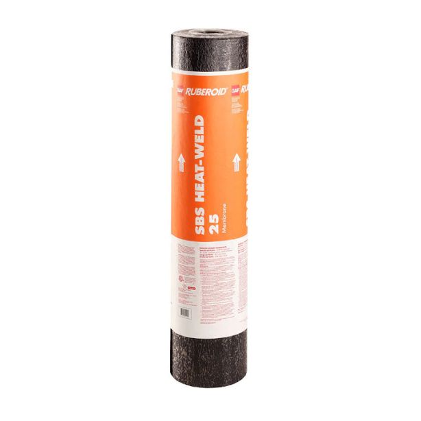 GAF MDGAFS25 Ruberoid HW 25 Smooth Membrane 1.5sq 49.2'