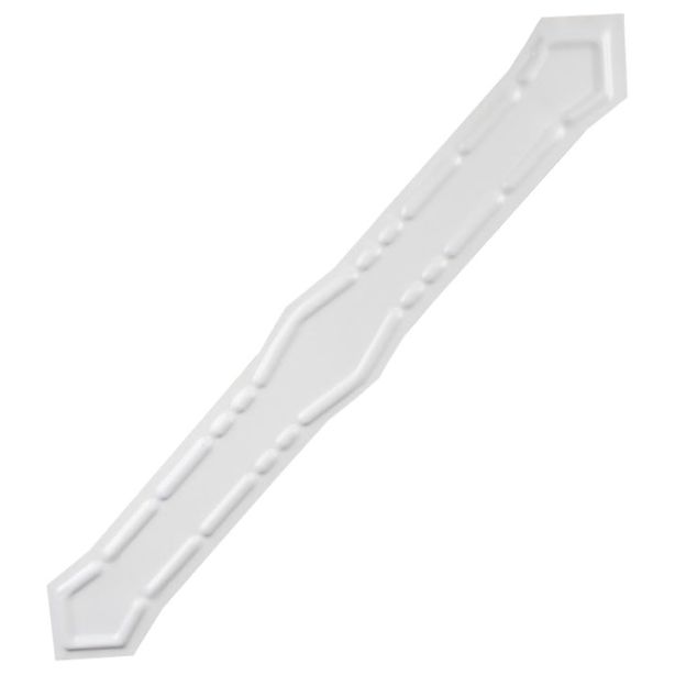Alsco Aluminum Pipe Band Aluminum White