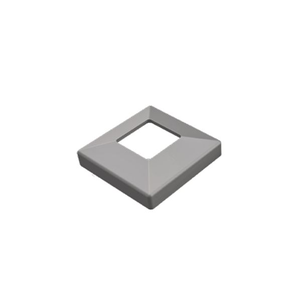 Feeney Base Plate Cover Square Textured Black 2/Pack