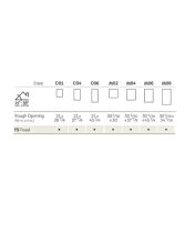 Velux FS C04 2004S Fixed Skylight Deck Mounted Low E with Solar Blind and Remote 21" X 37-7/8"