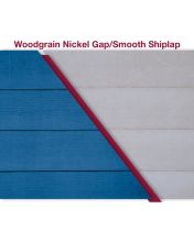 TruExterior Wood Grain Nickel Gap Siding