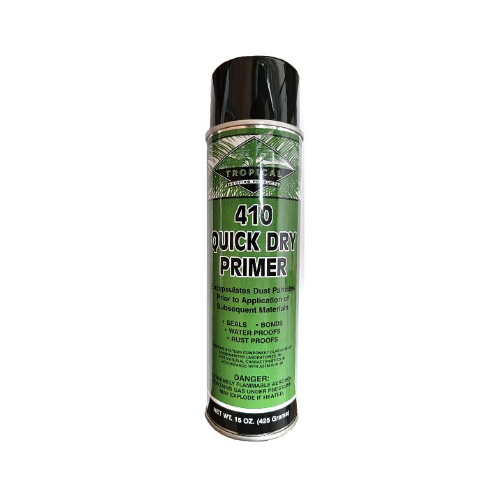 Tropical Roofing Solutions 410 Quick Dry Asphalt Spray Primer 15oz