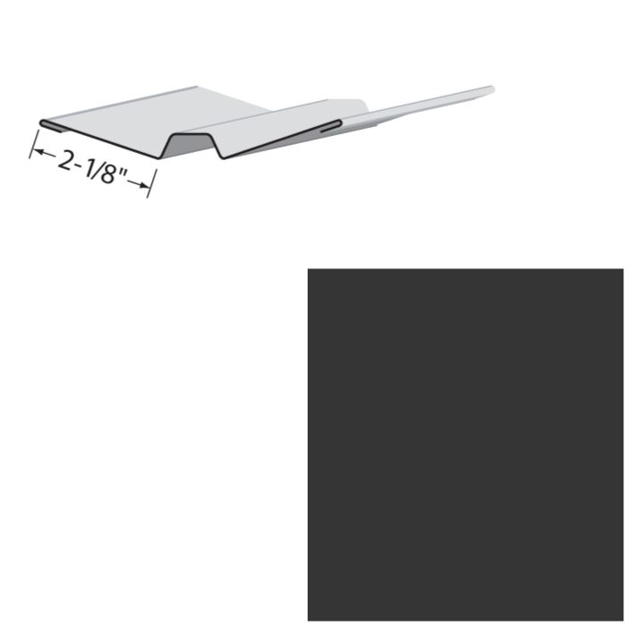 EDCO 1734-511 Valley Cap Solid 10' Black-Obsidian 5/carton