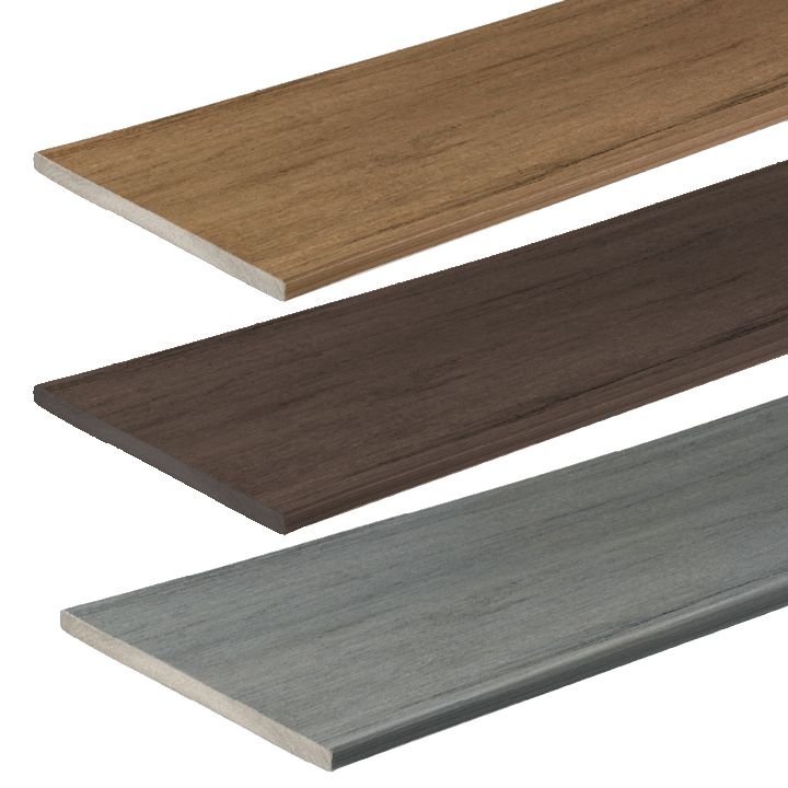 TimberTech FBE12 EDGE Prime+ Composite Deck Board Fascia 12"x12'