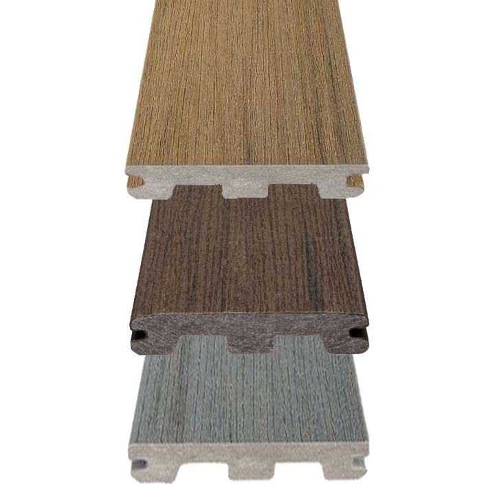 TimberTech PRGV5412 EDGE Prime+ Composite Deck Board Grooved 5.36"x12'