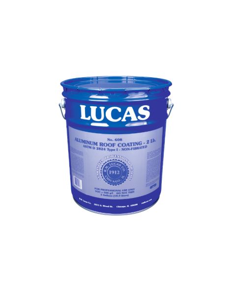 Lucas 8000 100 Percent Silicone Roof Coating White 5 Gallon
