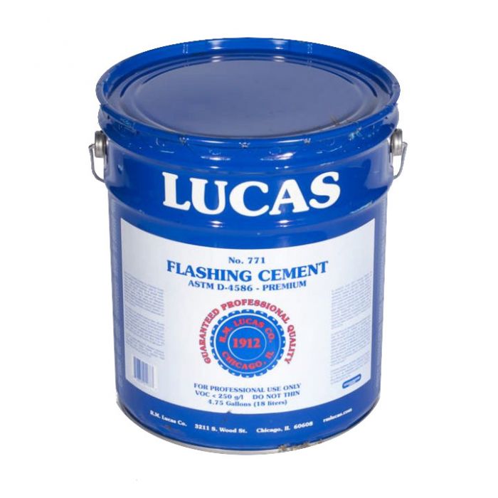 Lucas 771 Flashing Cement Premium 5 Gallon