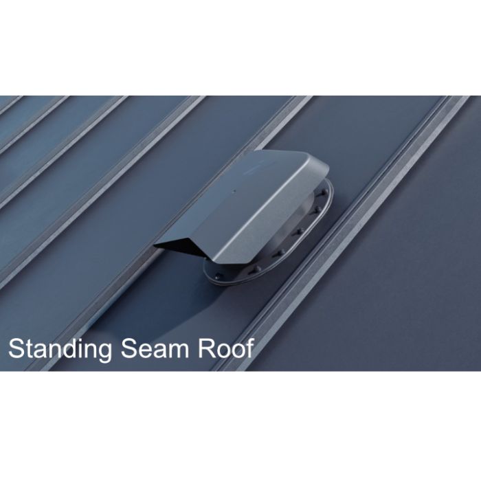 Standing Seam Roof Vents VentSaver EZ Vent Pipe And Chimney Snow Slide