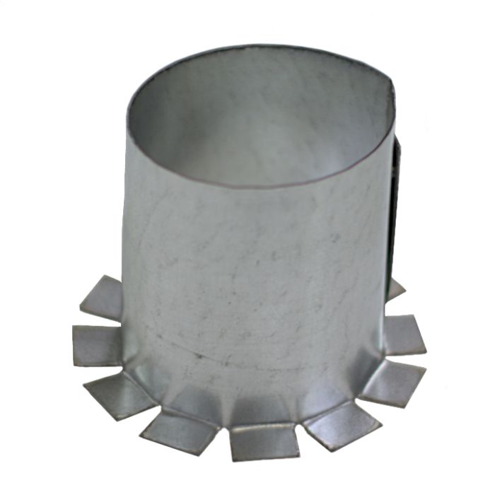 Lakefront Sheet Metal Extended Flange Round Drop Outlet 3"