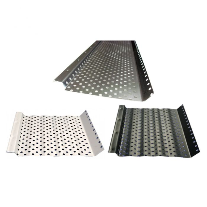 US Aluminum Shur Flo Step Down Gutter Protection 4'