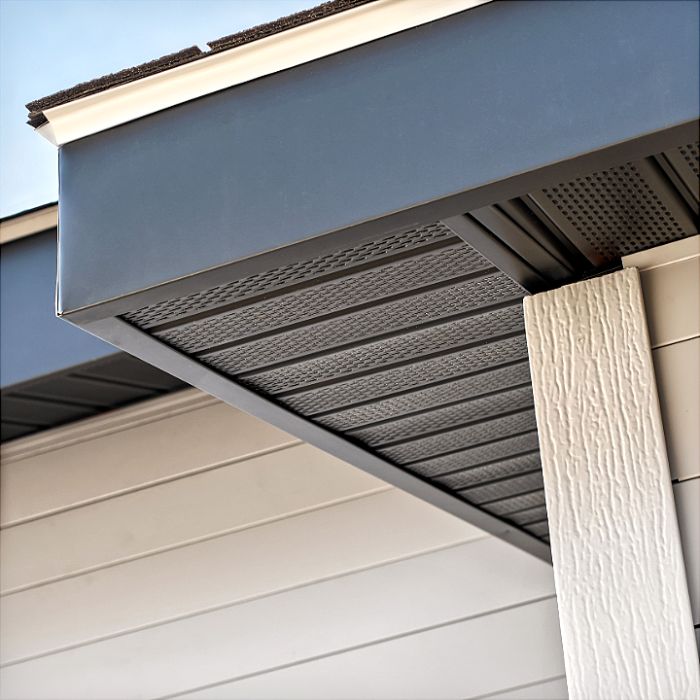 Sheet Metal Soffit Panels