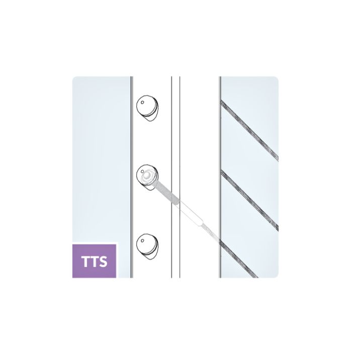 Feeney Modern Threaded Terminal Stair Post 36" Textured Black