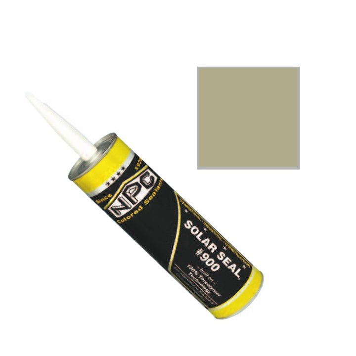 NPC 900 Solar Seal Caulk 19oz Pro Size Cypress 9038 9/case