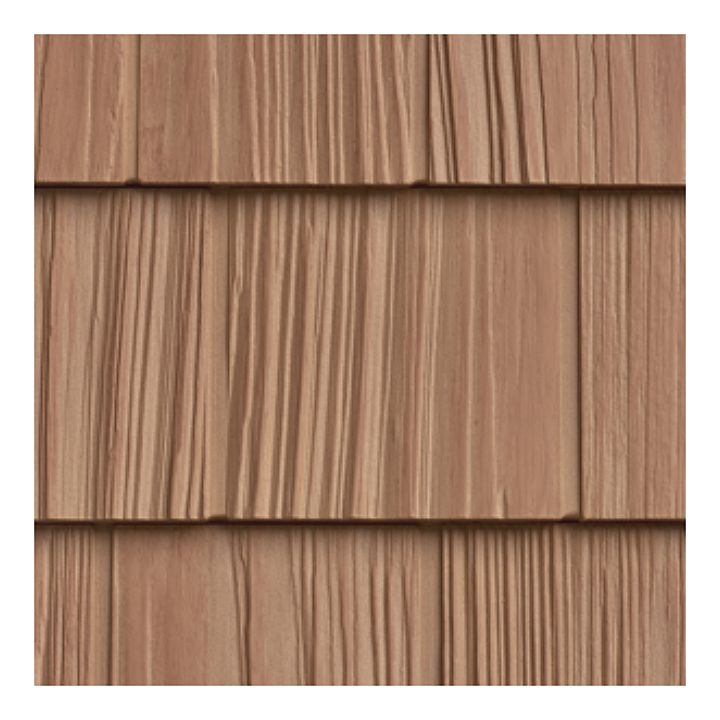 Foundry Split Shake Siding Weathered 7" Exposure Red Cedar