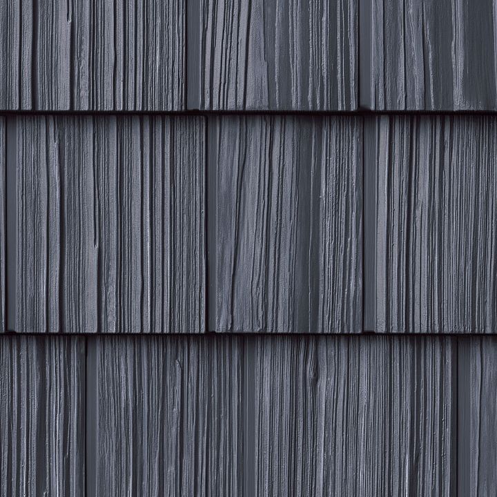 Foundry Split Shake Siding Weathered 7" Exposure Denim 34/carton