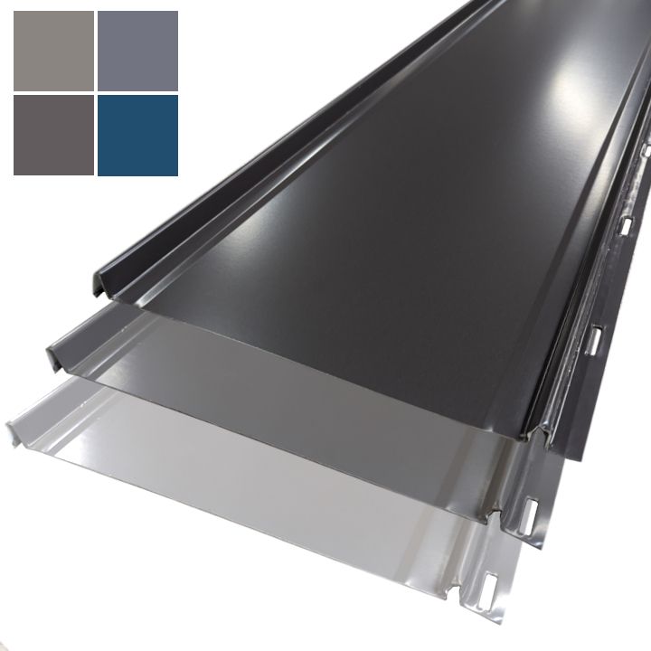 Lakefront Sheet Metal Standing Seam Nail Flange Panel 12"