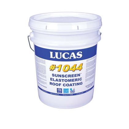 Lucas 8000 100 Percent Silicone Roof Coating White 5 Gallon