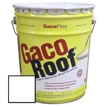 Lucas 8000 100 Percent Silicone Roof Coating White 5 Gallon