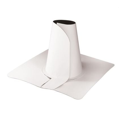 GAF TPO Pipe Vent Boot White