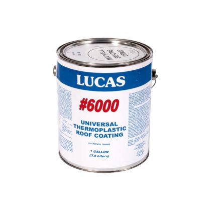 Lucas 6000 Universal Thermoplastic Coating 5 Gallon White