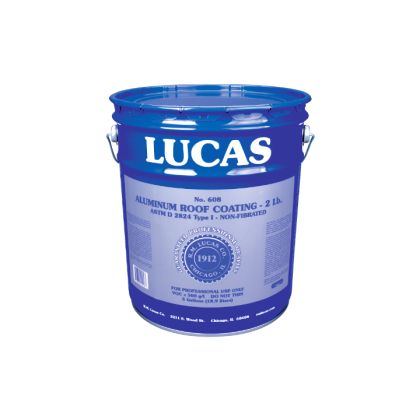 Lucas 8000 100 Percent Silicone Roof Coating White 5 Gallon