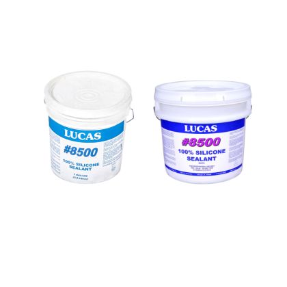 Lucas 8000 100 Percent Silicone Roof Coating White 5 Gallon