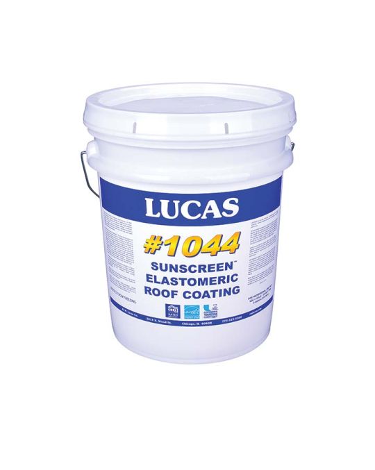 Lucas 8000 100 Percent Silicone Roof Coating White 5 Gallon