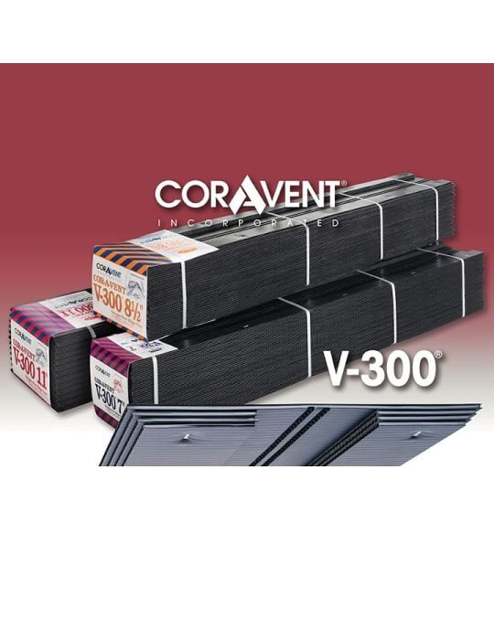 Cor-A-Vent SV-5 Rainscreen Siding Vent 3/4"x3"x4' Coravent sv5