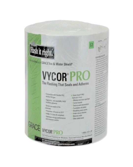 GCP Grace VYCOR enV-S Peel and Stick House Wrap 40"x120' 400 sf