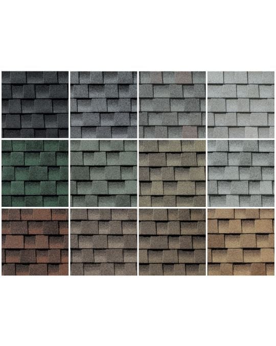 GAF Timbertex Ridge Cap Shingles 20 linear ft