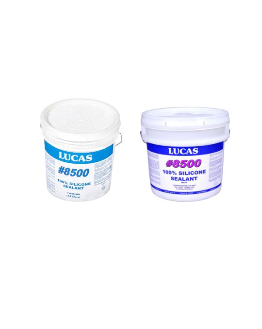 Lucas 8000 100 Percent Silicone Roof Coating White 5 Gallon