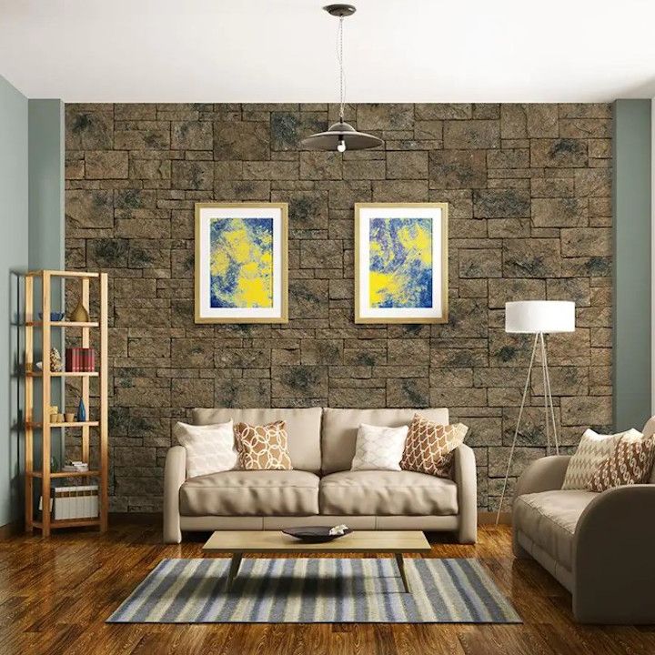 Evolve Stone NR-GR-PS-F Georgetown Run Flats Non-Fire Rated Phantom Shadow