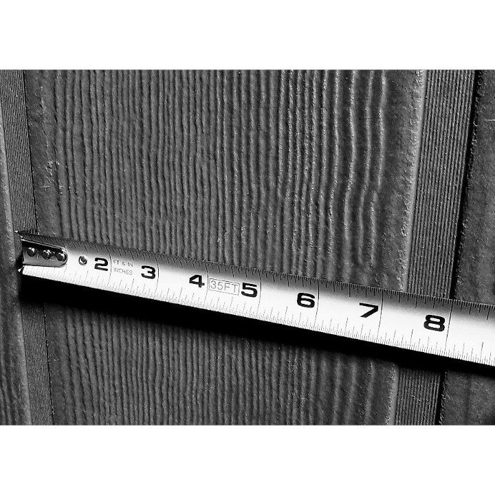 James Hardie HardiePanel Fiber Cement Sierra 8 Siding 48"x96" Primed 1pc