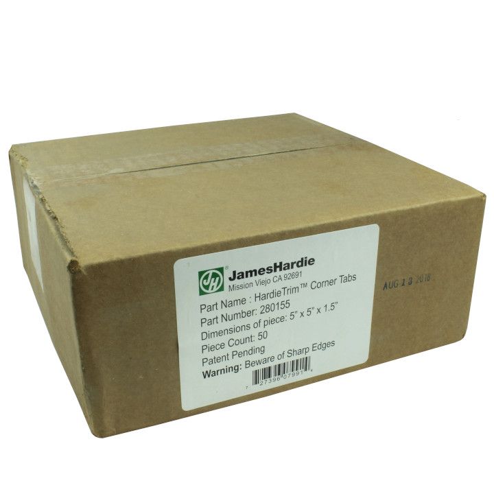 James Hardie Trim Corner Tabs