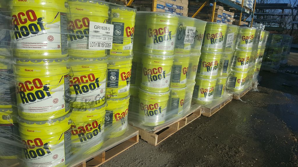 Gaco Silicone Roof Coating 5 Gallon