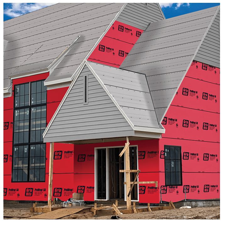 Grip Rite ProWrap SA 4' X 100' Red