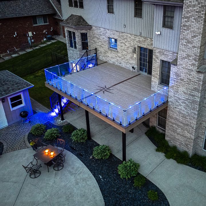 IG Railing Glass Panel 1/2"x30"x40"