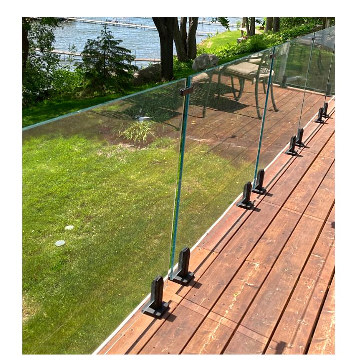 IG Railing Glass Panel 1/2"x36"x34"