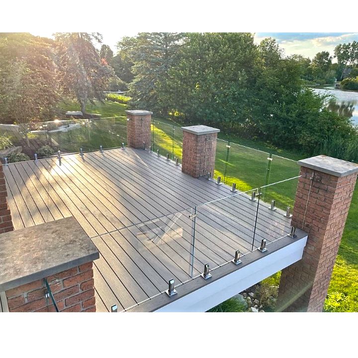 IG Railing Glass Panel 1/2"x36"x34"