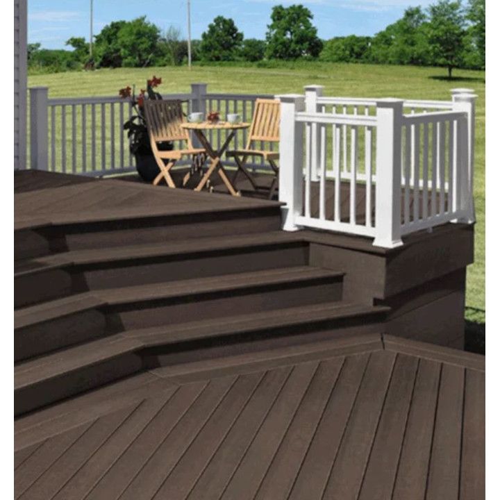 TimberTech AGB15512AW AZEK Landmark Composite Deck Board Polymer Matte ...