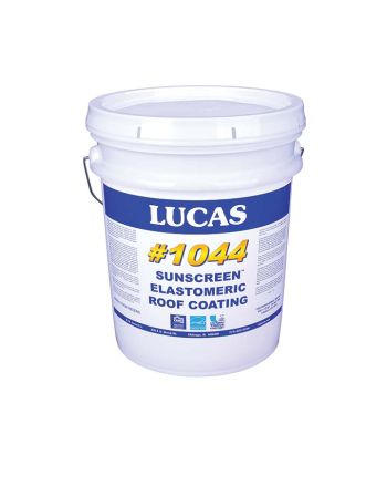 Lucas 8000 100 Percent Silicone Roof Coating White 5 Gallon