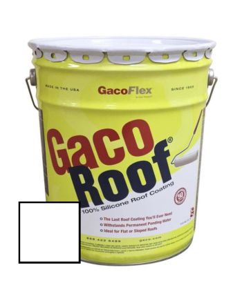 Lucas 8000 100 Percent Silicone Roof Coating White 5 Gallon