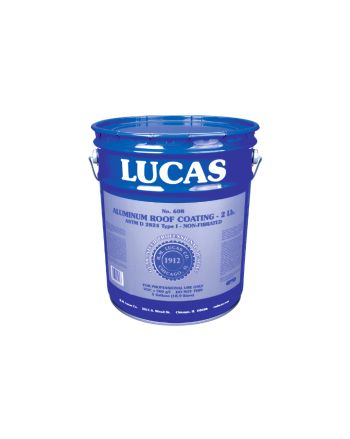 Lucas 8000 100 Percent Silicone Roof Coating White 5 Gallon