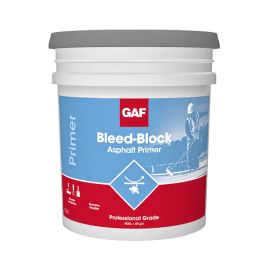 GAF Bleed Block Asphalt Primer 5g Light Blue 8 Buckets