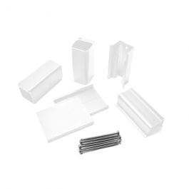 AFCO 200 Series Level Rail Mounting Kit White - 4" Site Cut Bracket