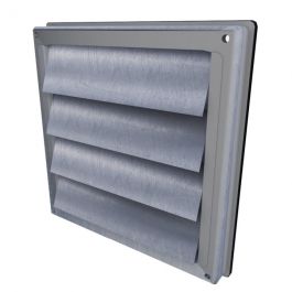 Tamlyn Louver Exhaust Vent 4" Pipe Stainless Steel Satin