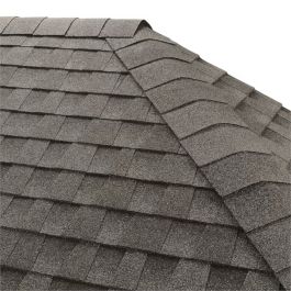 GAF Seal-A-Ridge 850552 Hip and Ridge Cap Shingles 25 linear ft Pewter Gray