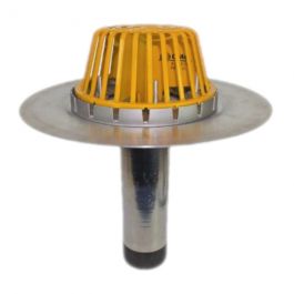 OMG Hercules-Plus TPO Coated Aluminum RetroDrain Vortex Breaker